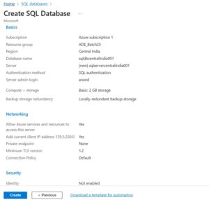 How to Setup Azure SQL Database - Step-by-Step Guide - simpleguru